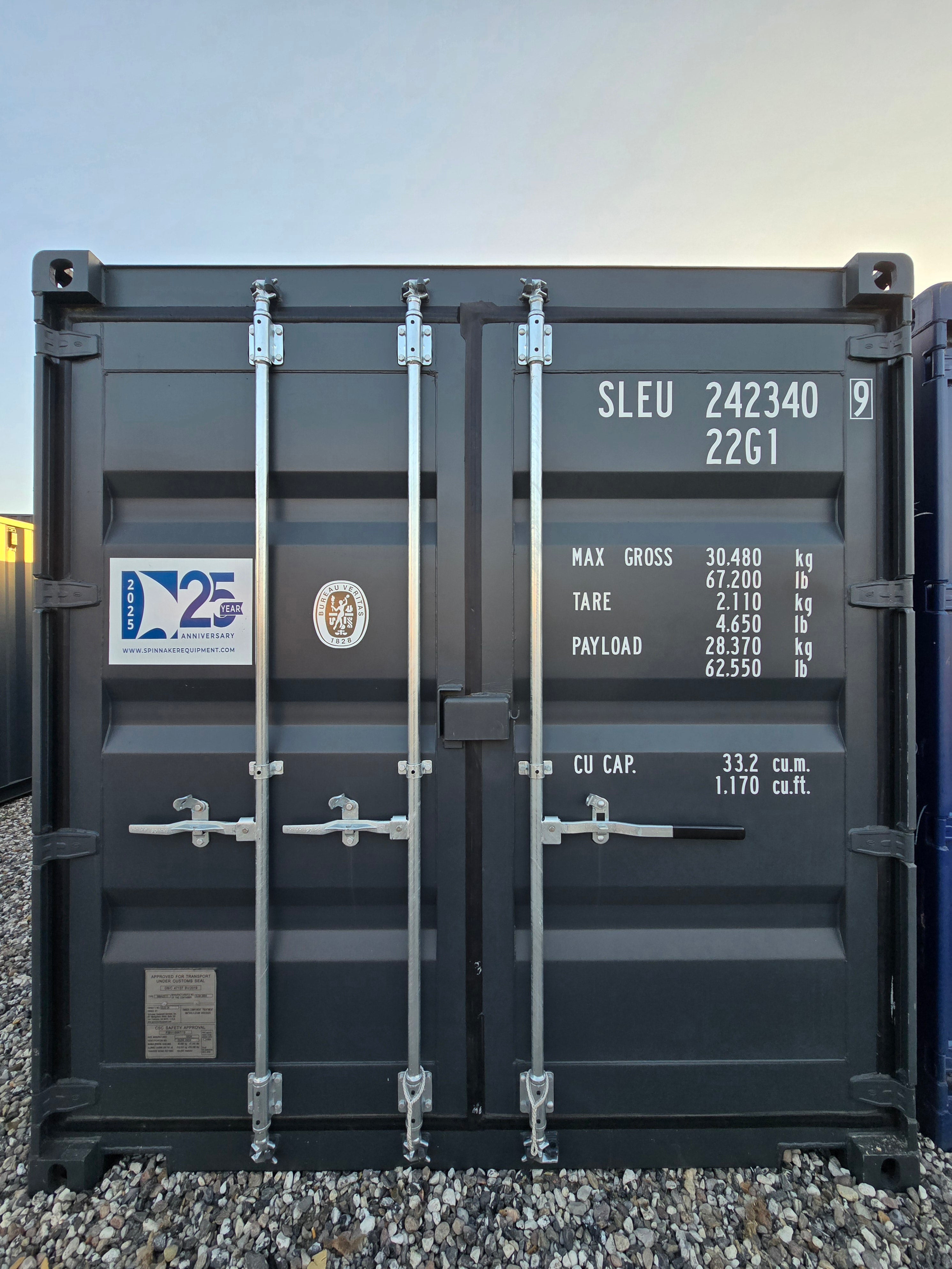 Isoleret 20 fods container - AL Containerservice