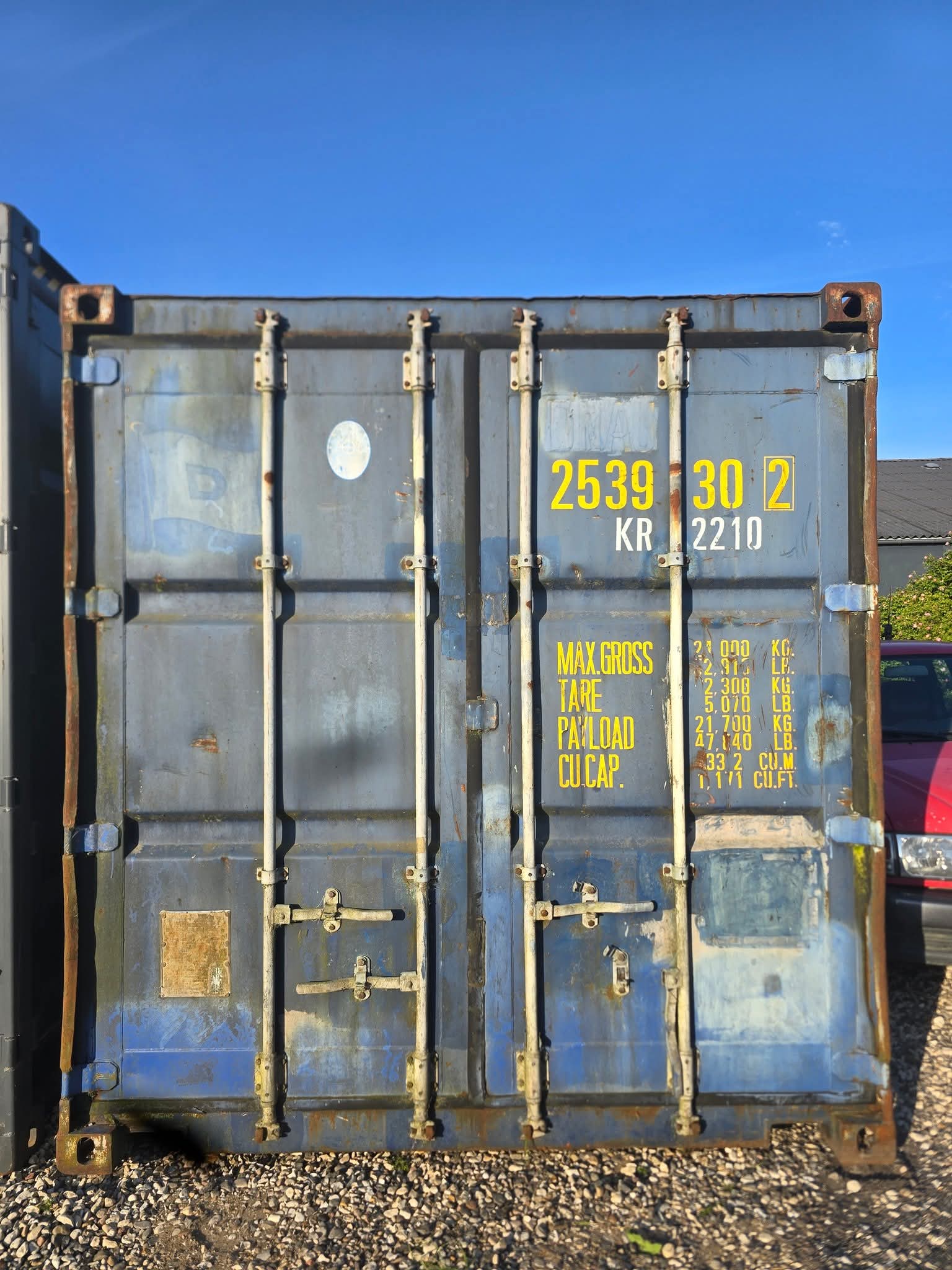Billig 20 fods container - AL Containerservice