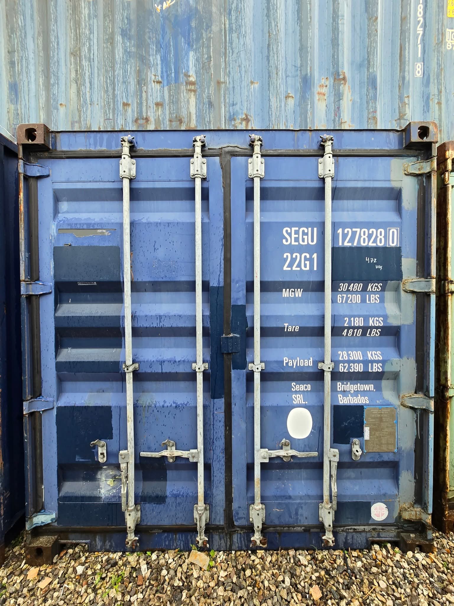 Isoleret 20 fods container - AL Containerservice