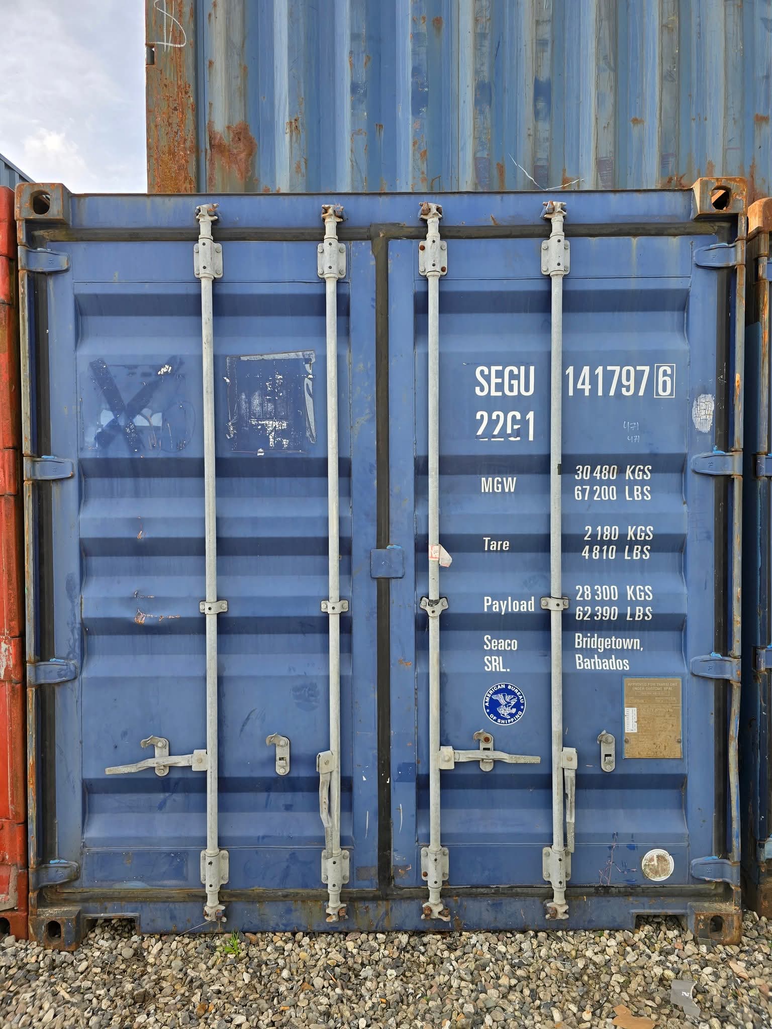 Isoleret 20 fods container - AL Containerservice